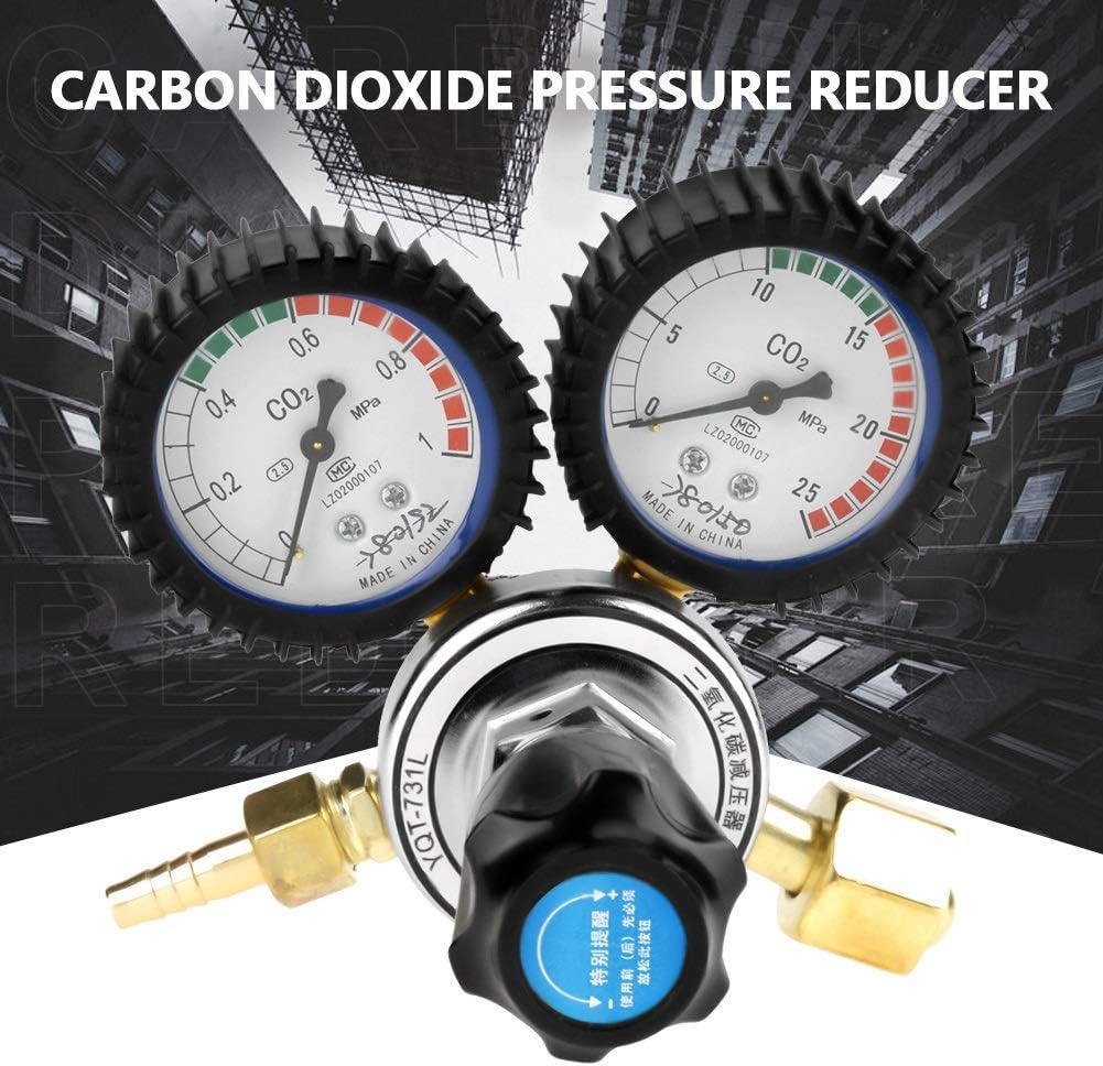 CO2 Pressure Regulator – G5/8 Co2 Regulator Welding Gas Bottle Carbon ...