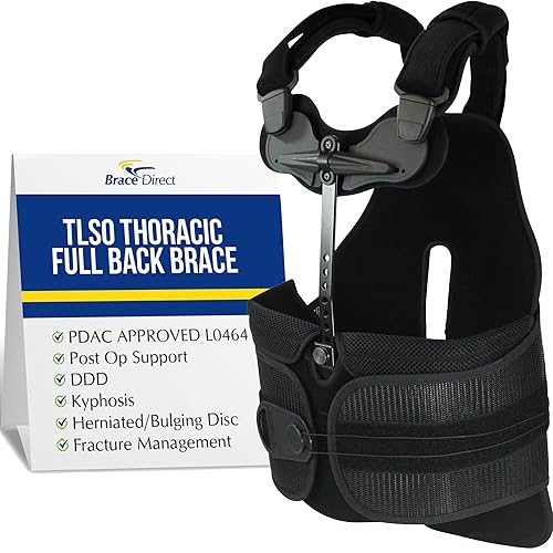 TLSO Thoracic Full Back Brace - PDAC L0464 Pain Relief and Straightener ...