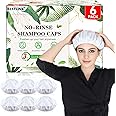 Amazon.com : Shampoo Caps No Rinse, 6 Pack Waterless Shampoo Caps for ...