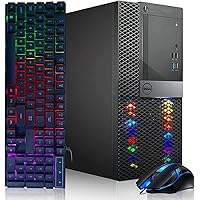 Amazon.com: Dell RGB Gaming Desktop PC, Intel Quad I5 up to 3.6GHz ...