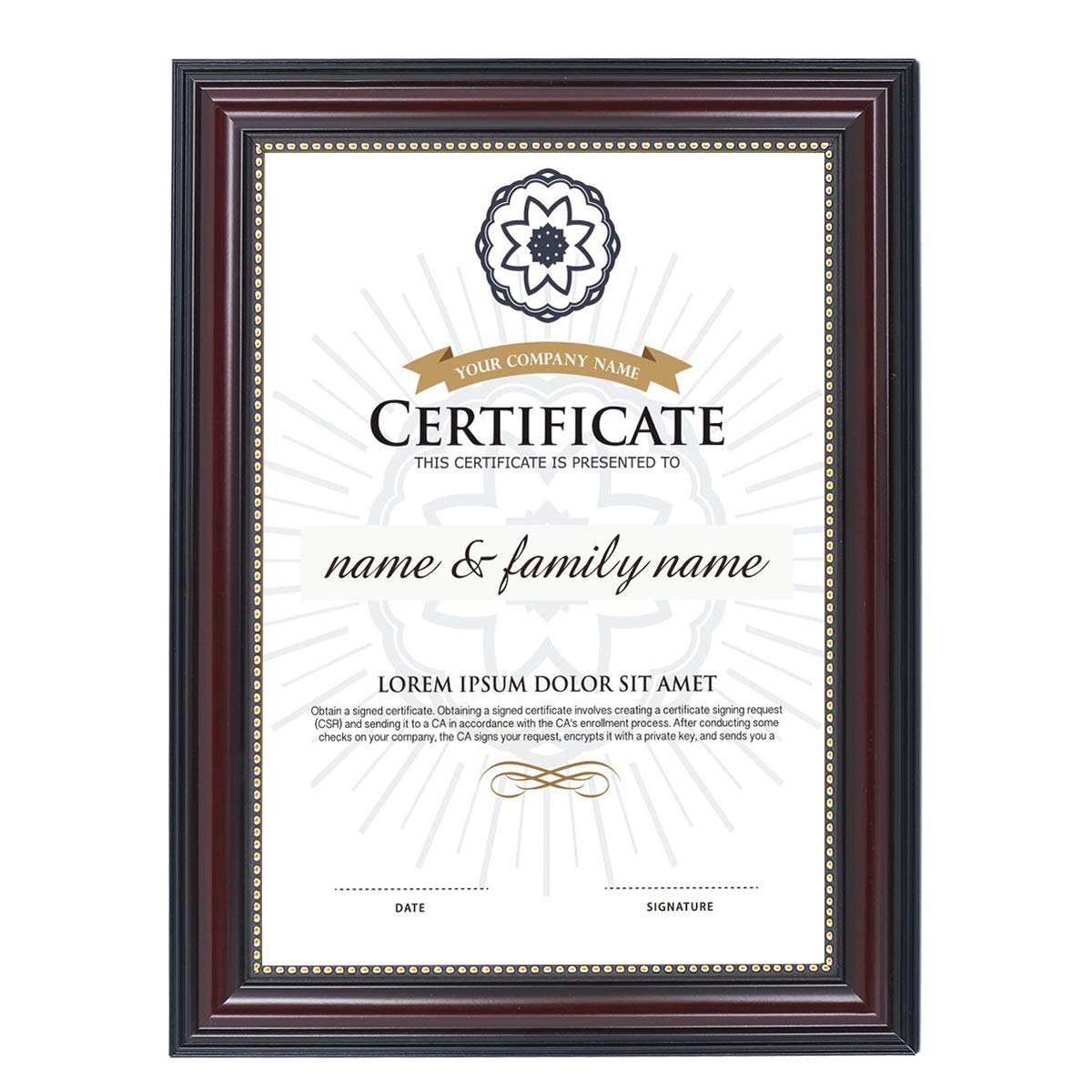 Buy GraduateProDegree Certificate Frame A4 Graduation Diploma ...