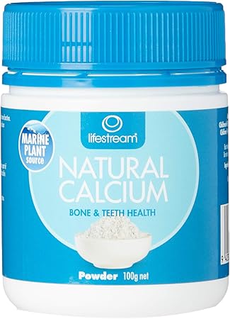 Lifestream Natural Calcium Powder, 100g: Amazon.co.uk: Health ...