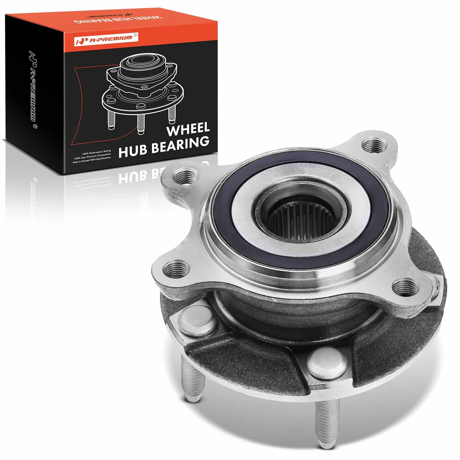 A-Premium Front Left Wheel Bearing and Hub Assembly with 5-Lug ...