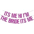 Amazon.com: Its Me Hi I'm The Bride Its Me Banner, Engagement Wedding ...