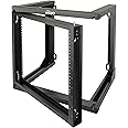 Amazon.com: Tecmojo 9U Wall Mount Rack, Server Rack,Open Frame Server Rack,Network Rack for ...