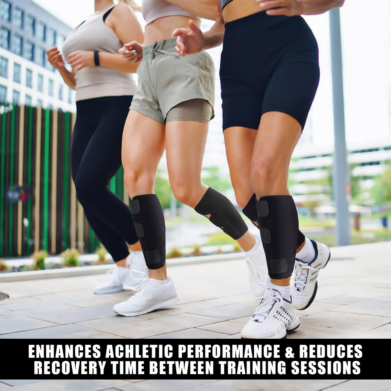 Mua CINLITEK Calf Brace 2 pack,Adjustable Shin Splint Compression Calf ...