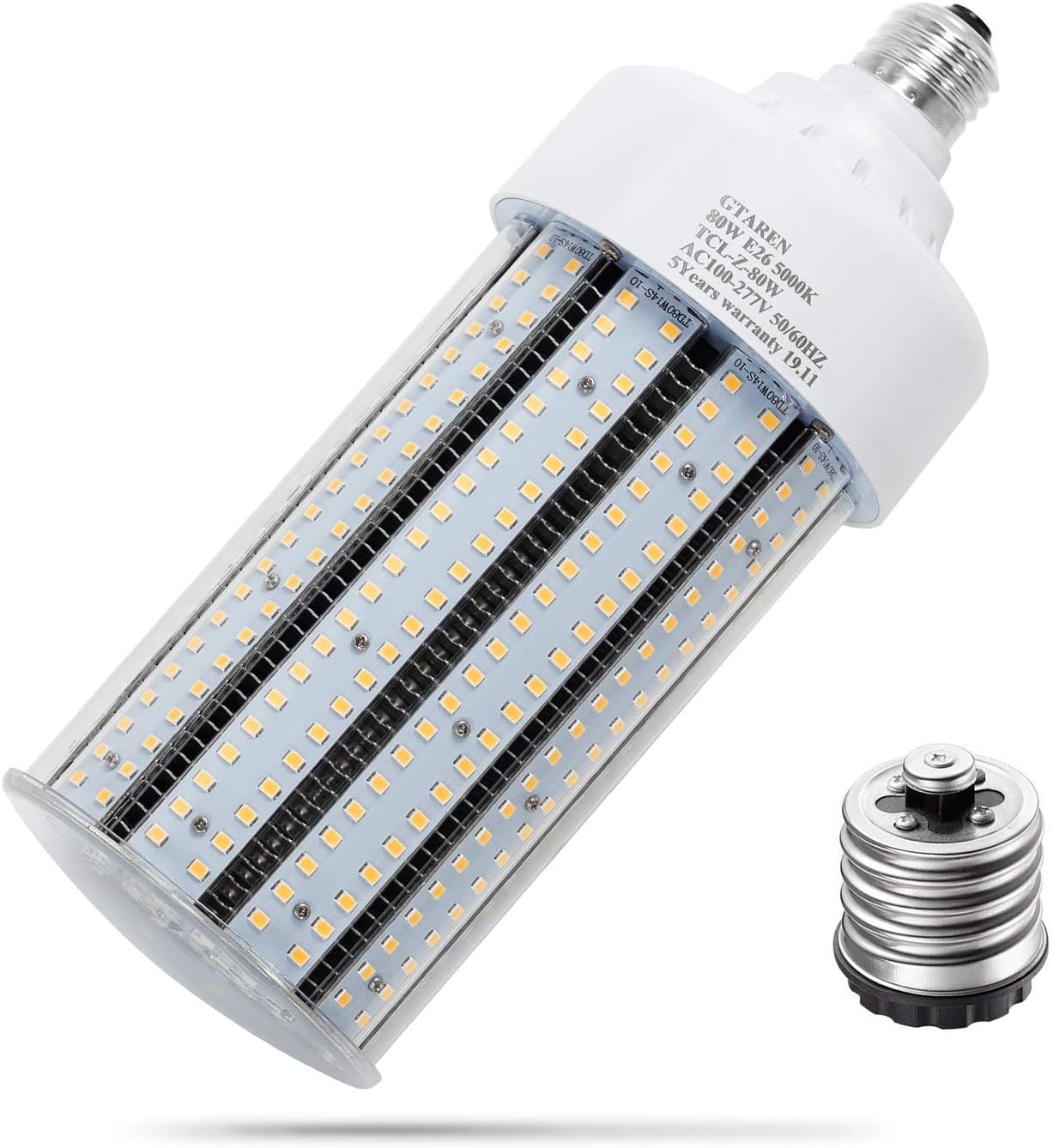 120W LED Corn Light Bulb,LED Replacement 500 Watt Metal Halide HPS ...