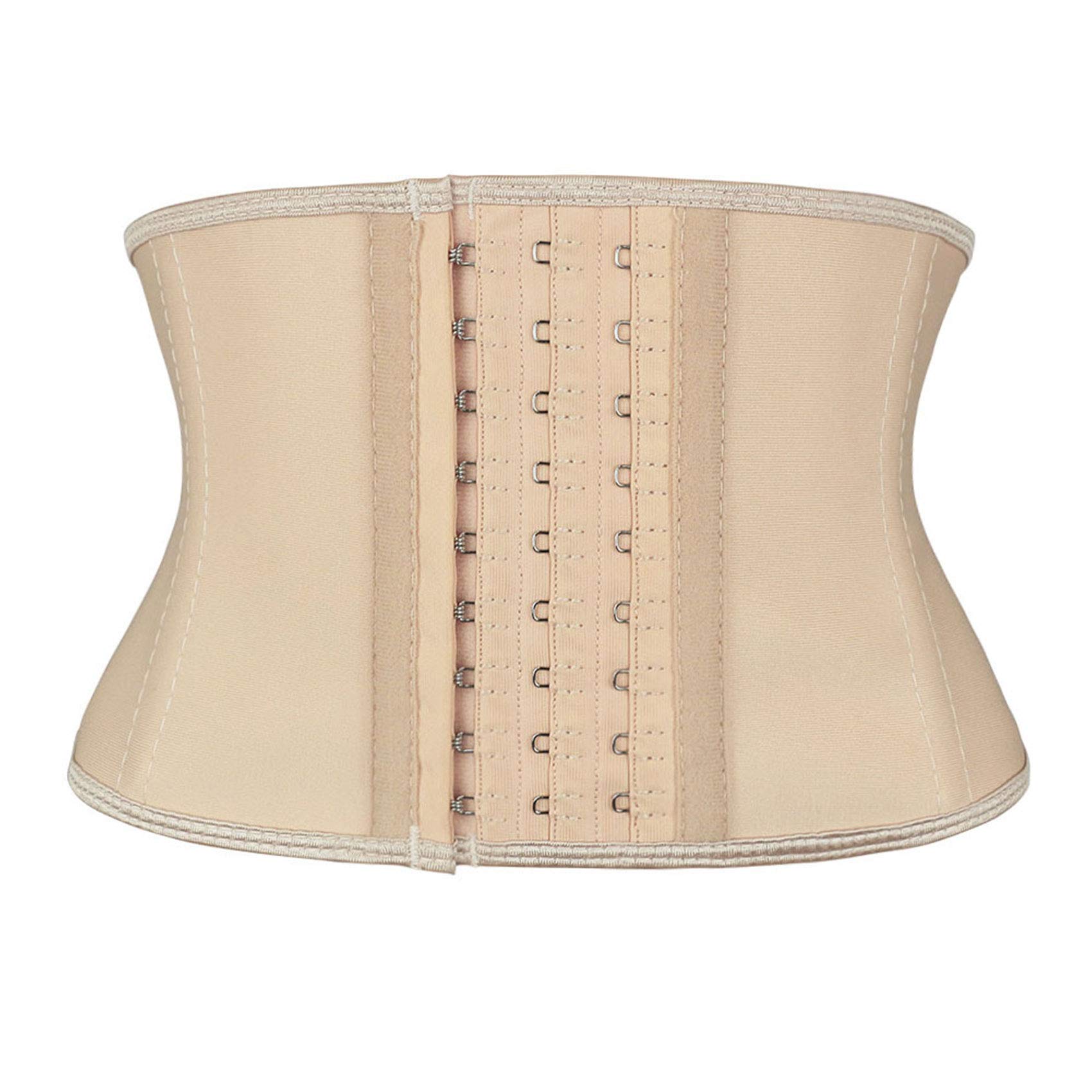 Atbuty Super Short Torso Waist Trainers Cincher Corset Tummy Shaper ...