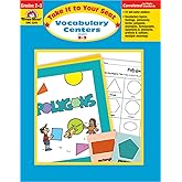 Amazon.com: Take It to Your Seat Vocabulary Centers, Grades K-1: ...