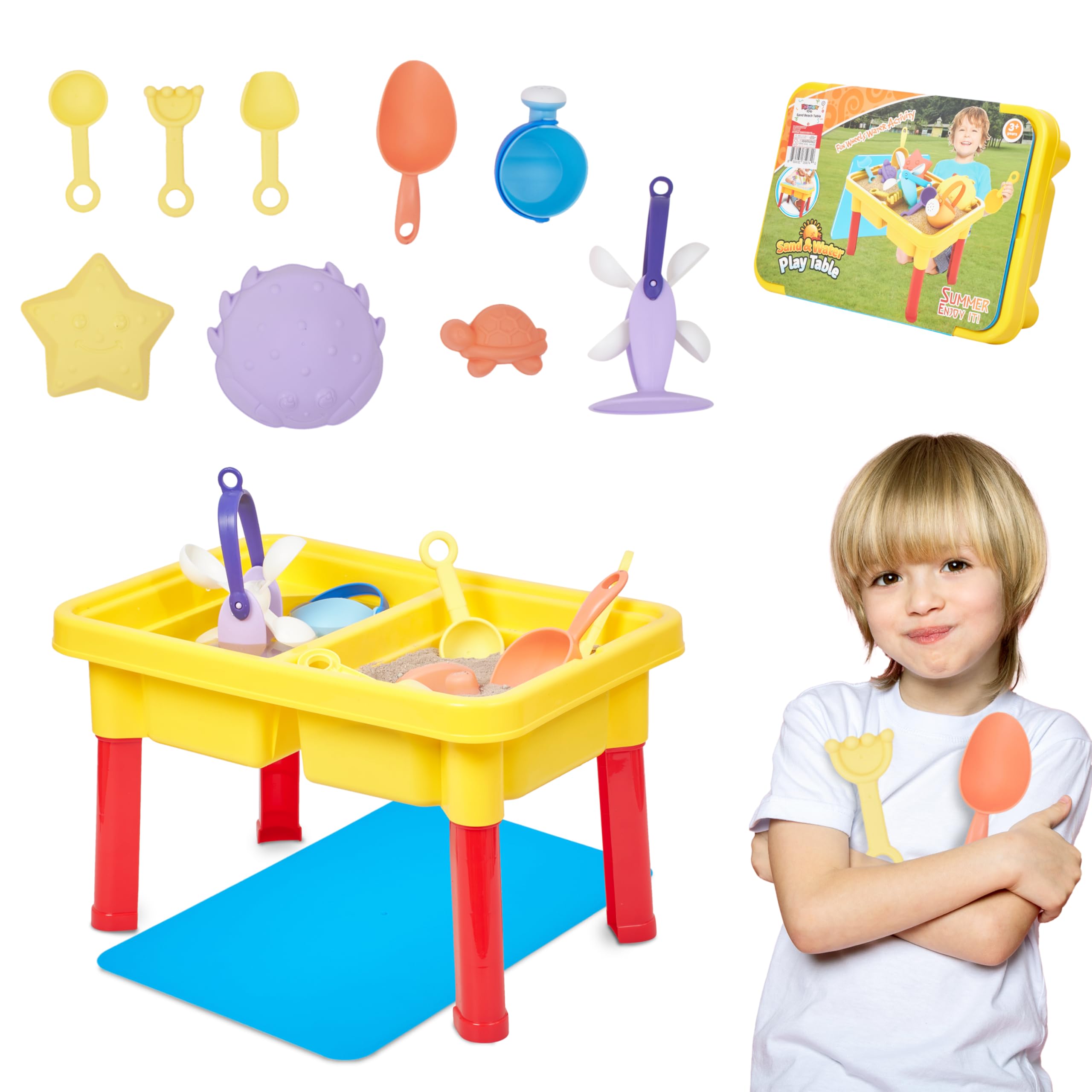 Dazmers Sand Tables Set of 15 - Ultimate Sensory Playset for Toddlers ...