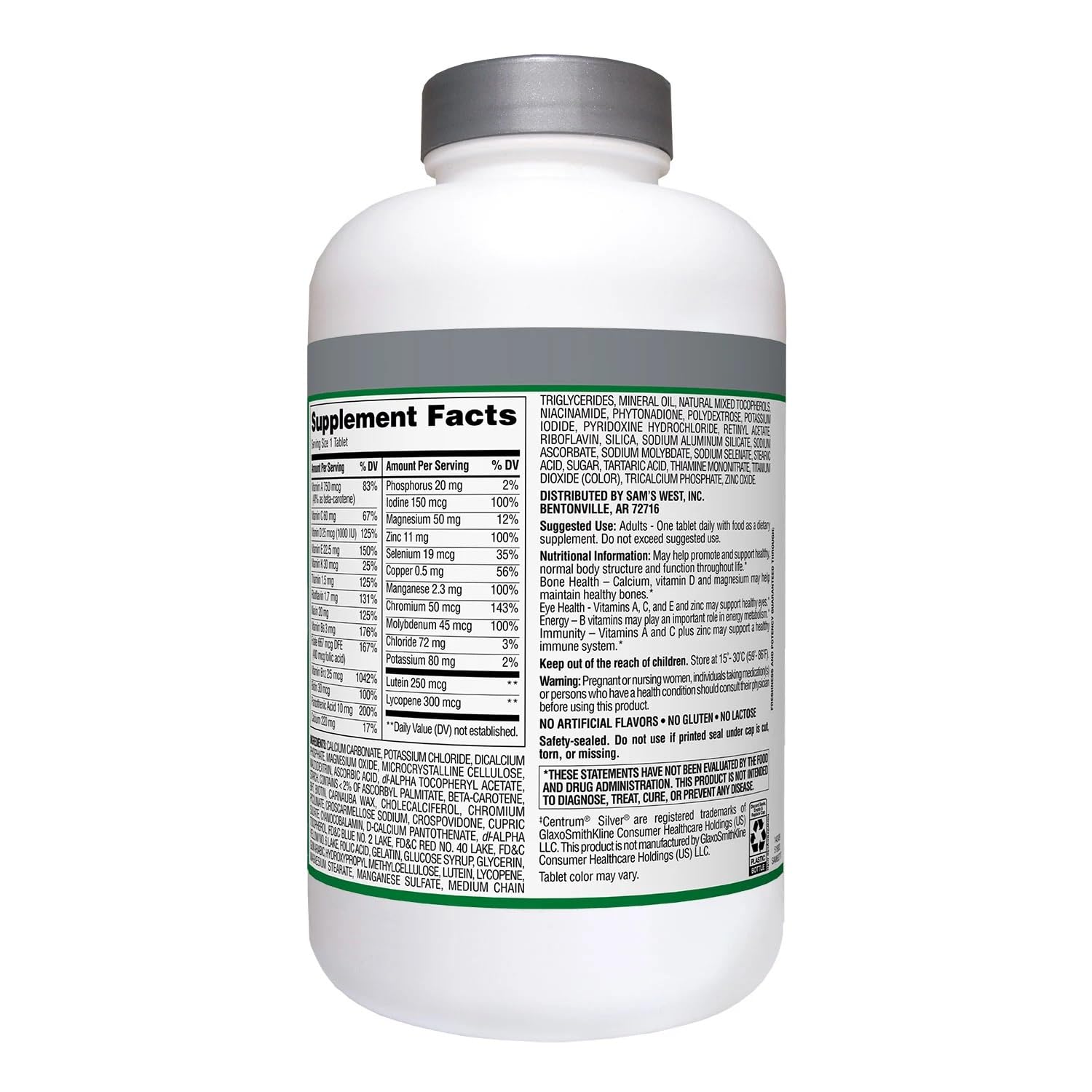 Mua Member's Mark Adults 50+ Multivitamin Dietary Supplement Tablets (400 Count) trên Amazon Mỹ ...