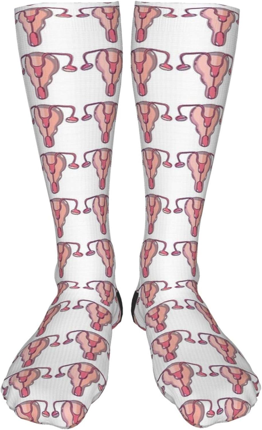 Amazon.com: LASWEGA Unisex Printed Socks Fallopian Tubes And Uterus ...