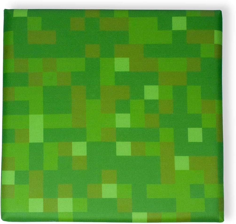 Minecraft Grass Block Storage Tote Storage Cube | 15-Inch Box & Lid ...