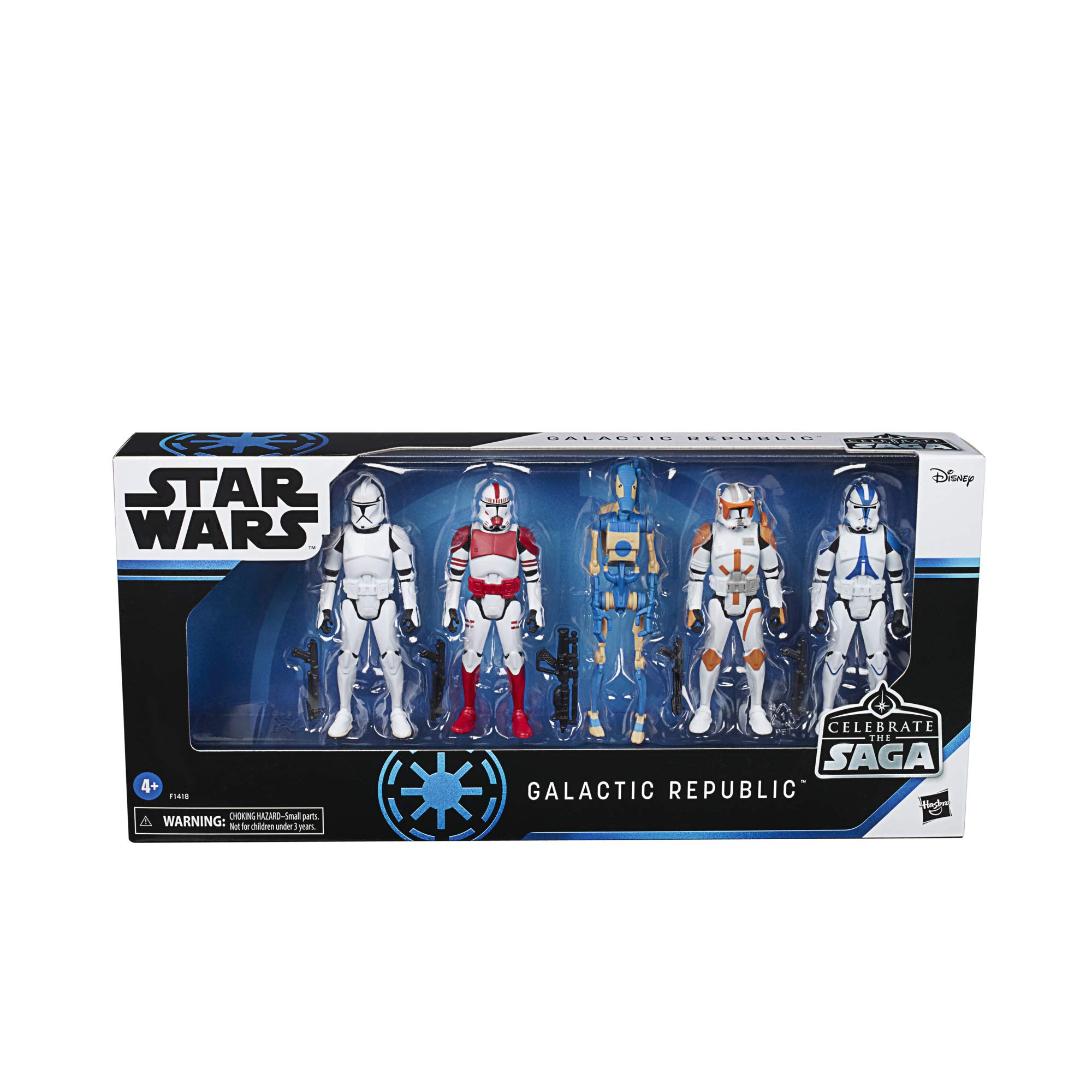 Mua Celebrate The Saga Toys Galactic Republic Figure Set, 3.75-Inch ...