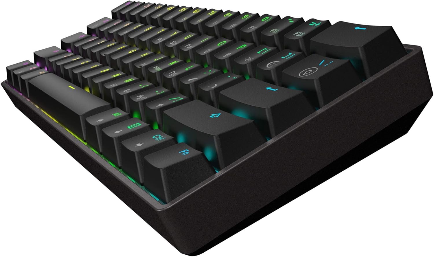 Mizar MZ60 LUNA Hot Swappable Mechanical Gaming Keyboard – 61 Keys ...