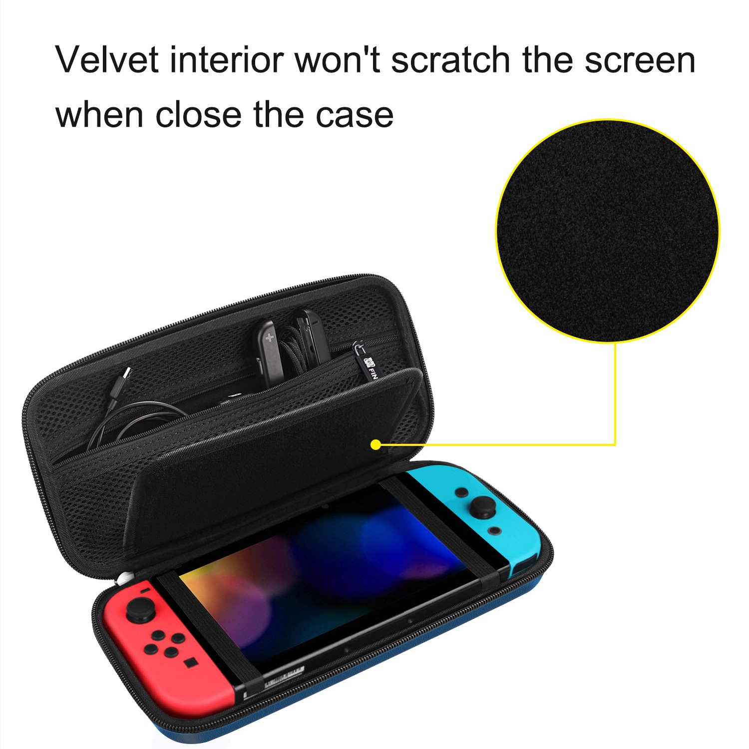 For Nintendo Switch Carry Case Portable Travel Bag Pouch Protective ...