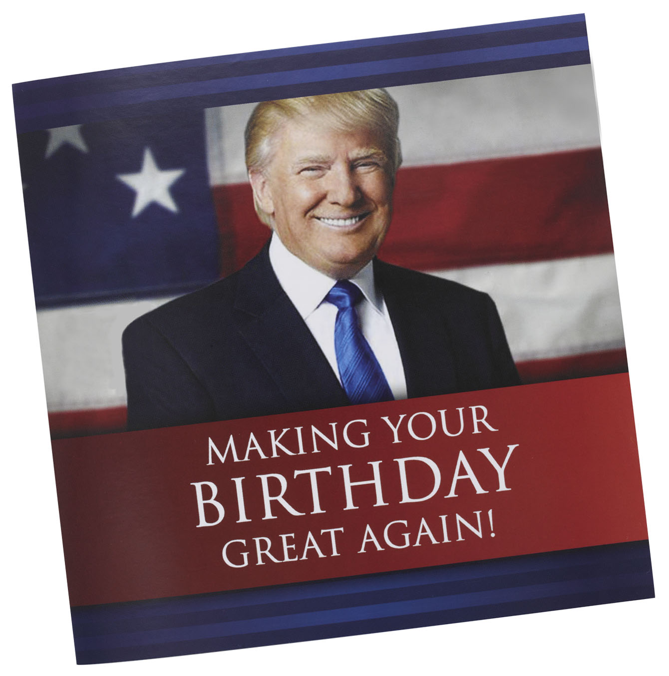 Watch Trump Birthday Card on Amazon Live