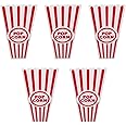 Amazon.com: Gadgetime USA Plastic Popcorn Containers for Movie Nights ...