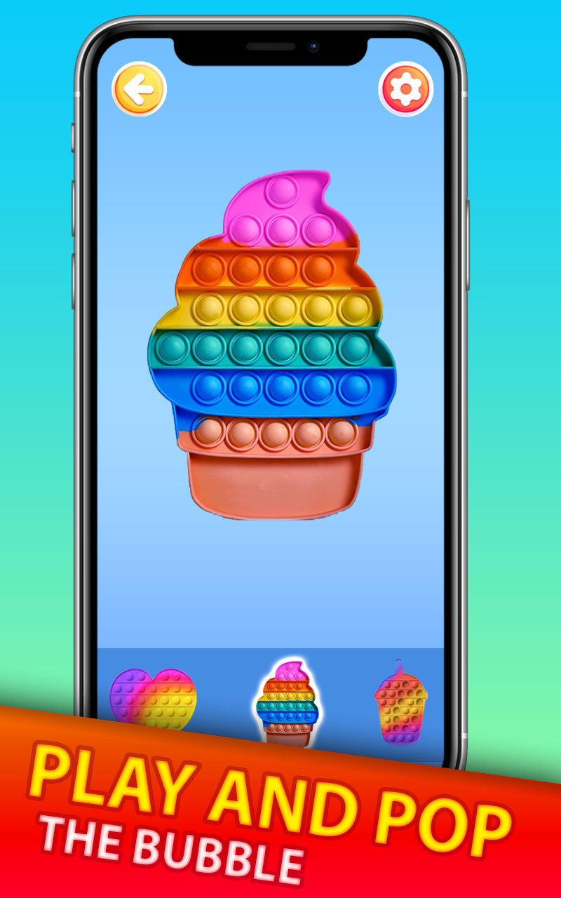 Bubble Push Fidgets Popping Ouch 3D - Trade Fidget Pop it Toys Trading Master:Amazon.com ...