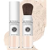 Amazon.com : Sunscreen Setting Powder SPF 35, Mineral Brush Powder, Oil ...