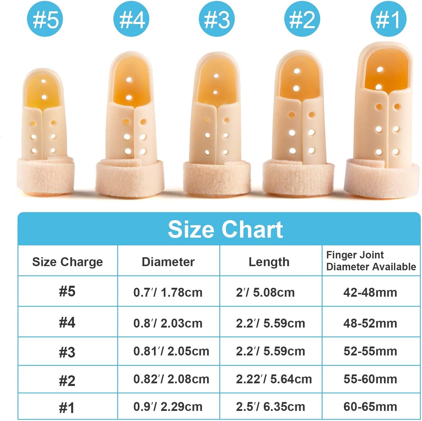 Sumifun Finger Extension Splint for Trigger Finger, Brace Finger Mallet ...