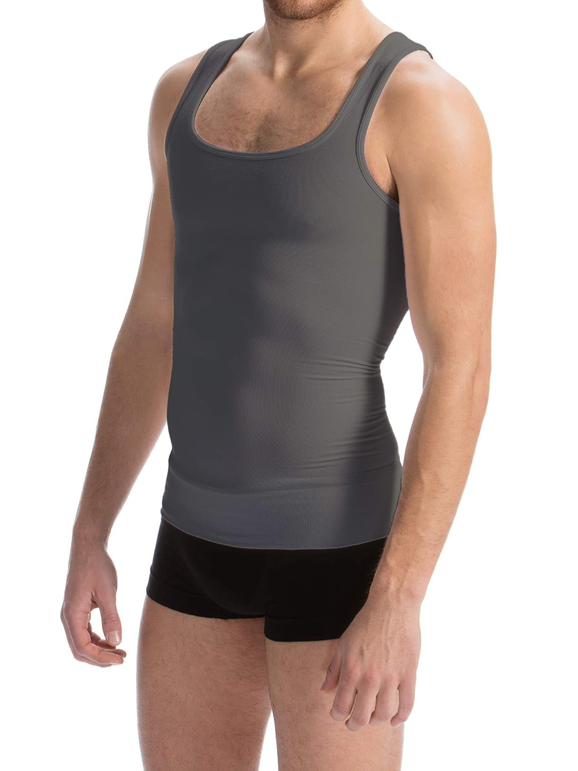 Vests Farmacell 418 Mens Tummy Control Total Body Shaping Vest Clothing