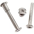 Amazon.com: binifiMux 10-Pack M6 40mm Rivet Countersunk Socket Cap Screws Barrel Nuts for ...