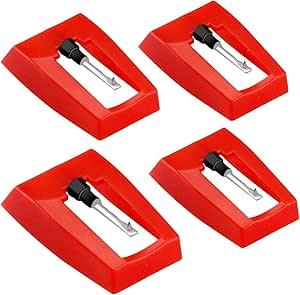 Amazon.com: Record Player Needle, 4 Pack Universal Turntable Stylus ...