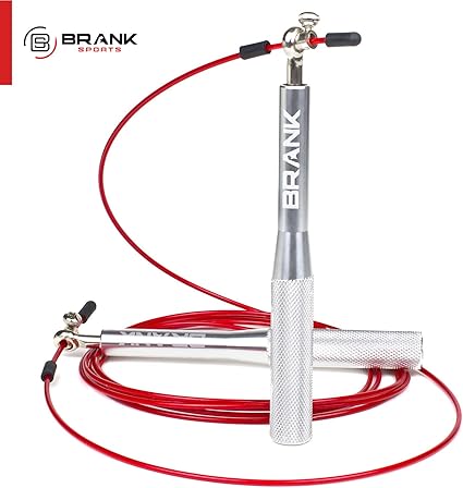 BRANK SPORTS® Crossfit speed rope | 3 steel wires and training programs ...