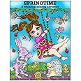 Amazon.com: Springtime A Whimsical Coloring Adventure: Springtime ...