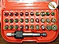 Triplett Security Bit Kit 32-Piece Kit with 30 Industrial-Grade Bits ...