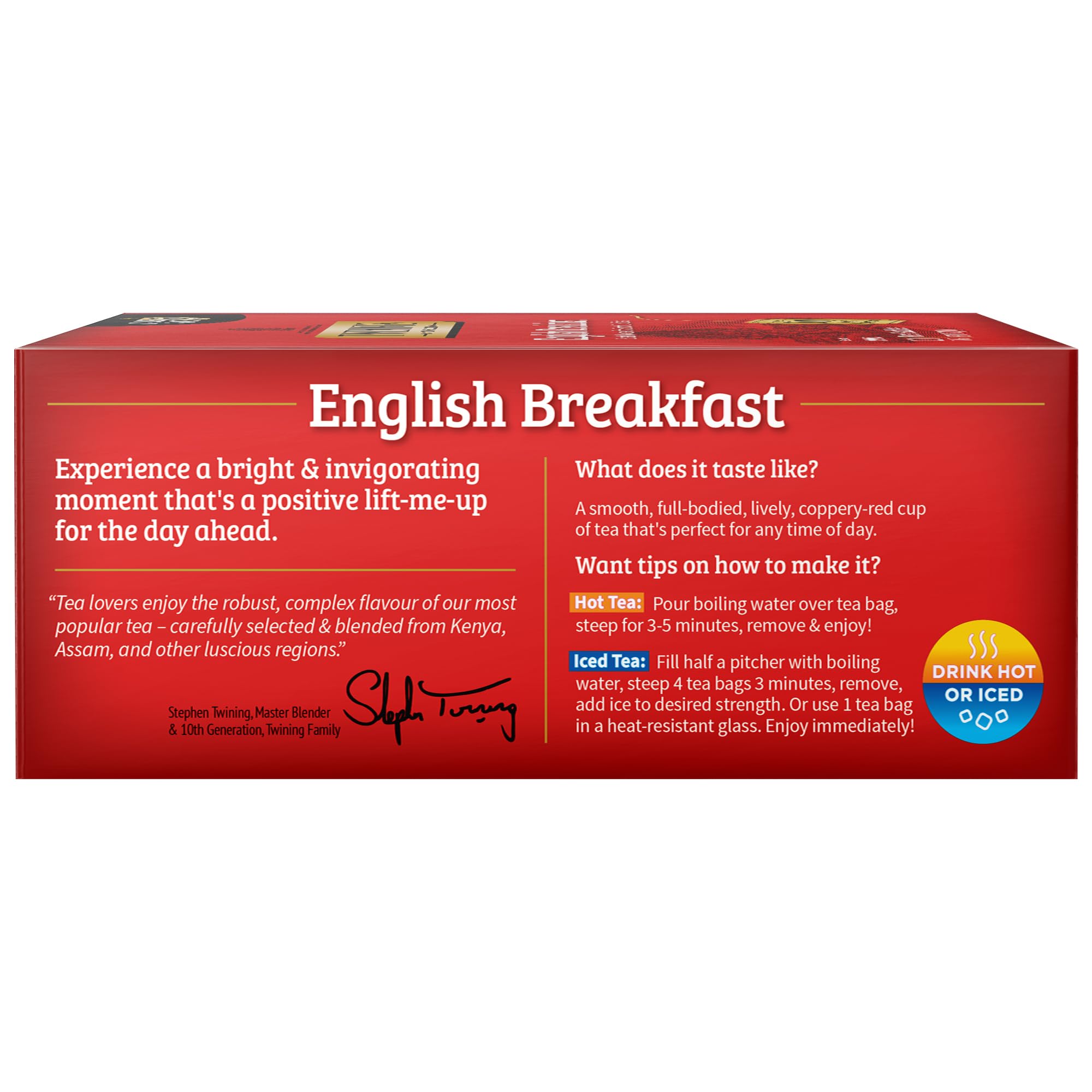 Mua English Breakfast Black Tea Individually Wrapped Bags, 100 Count ...