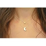 6 colliers d’amitié Elegant Rose à pendentifs pour femme avec collier ...