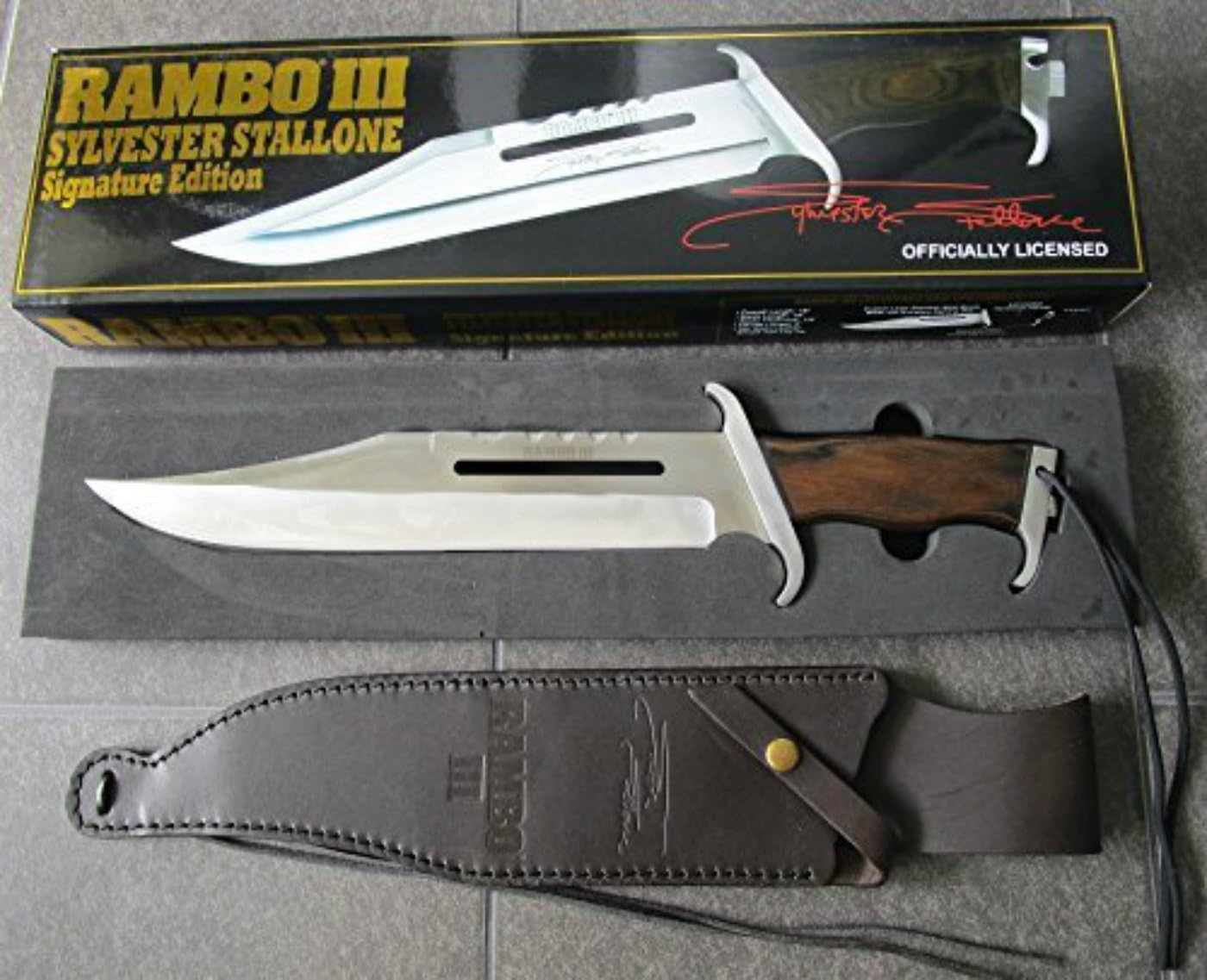 RAMBO 3 - First Blood Part III Bowie Messer - limitierte Signature ...