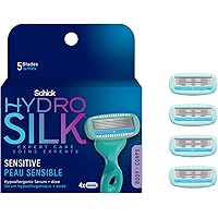 Hydro Silk Schick Hydro Silk Womens Razor Refills, Pack of 4 Shower ...