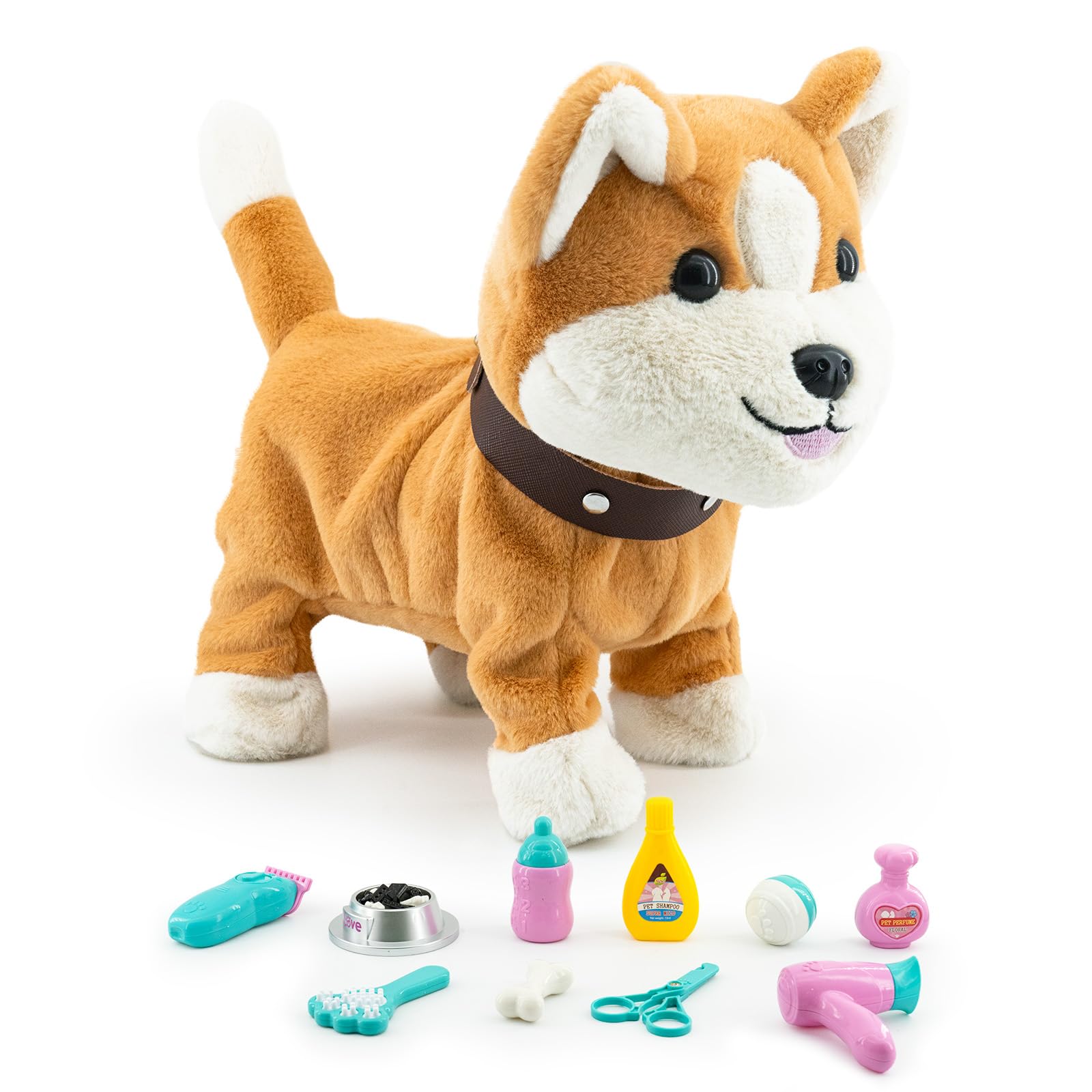 Airbition Plush Toy Dog for Girls, Interactive Dog Puppy Toys Gifts for ...