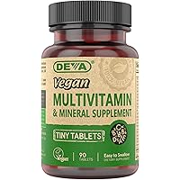 Amazon.com: Deva Vegan Multivitamin and Mineral Supplement - Once-Per ...