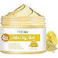 Amazon.com : Sulfur Face Mask – All Natural Sulfur Facial Clay Mask ...