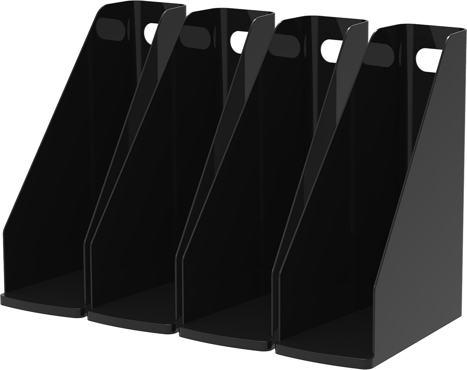 Amazon.com : Storex Modern Gloss Magazine File, 2.8 x 9.8 x 12.2 Inches ...