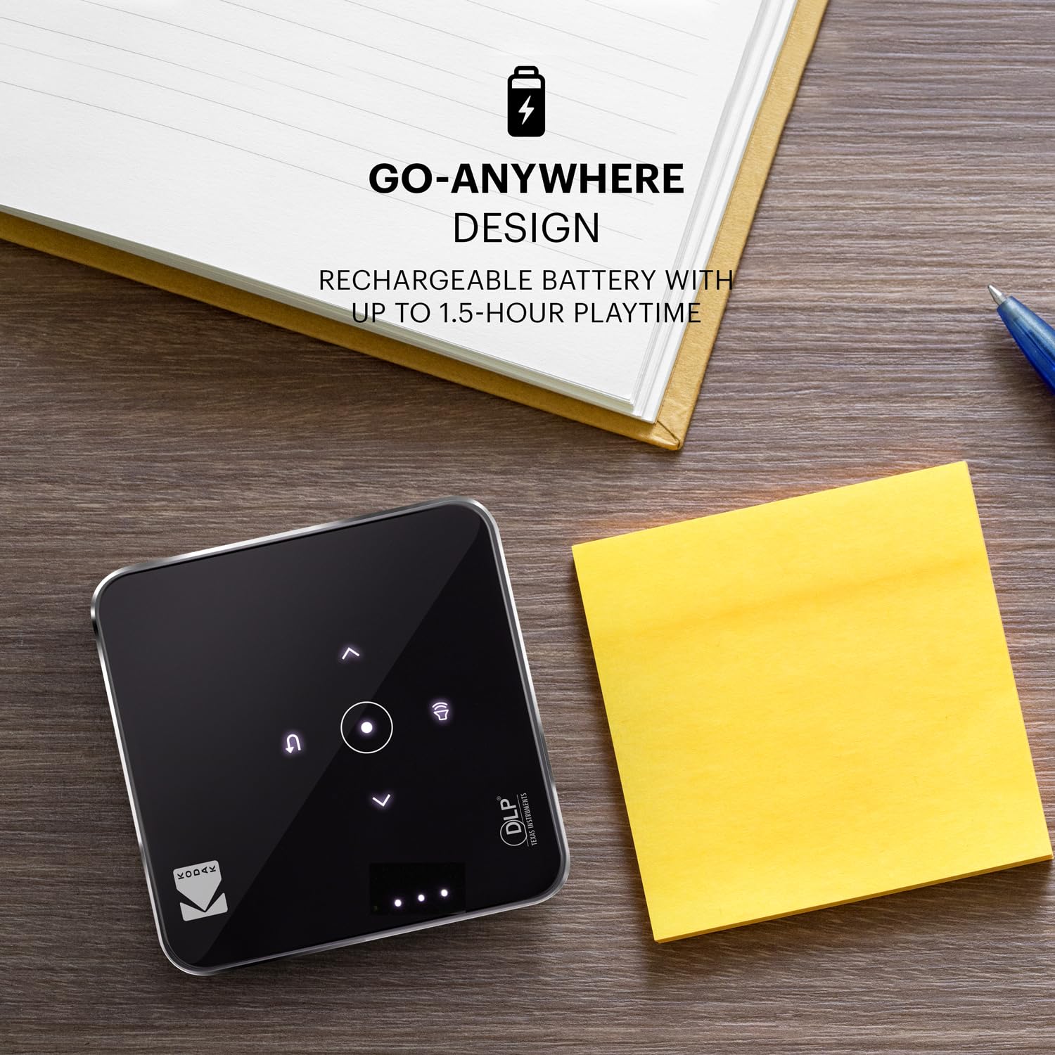 Mua Kodak Ultra Mini Portable Projector -1080p HD support Black LED DLP ...