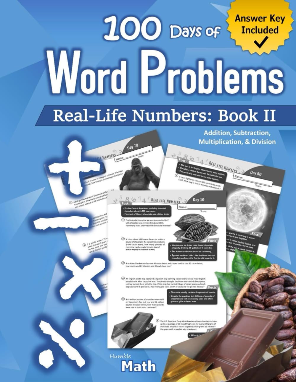 Mua Humble Math – Word Problems (Book II): Grade 4 / Grade 5 (Ages 9-11 ...