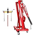 Amazon.com: esafio 2-Ton Collapsible Hydraulic Engine Hoist with ...
