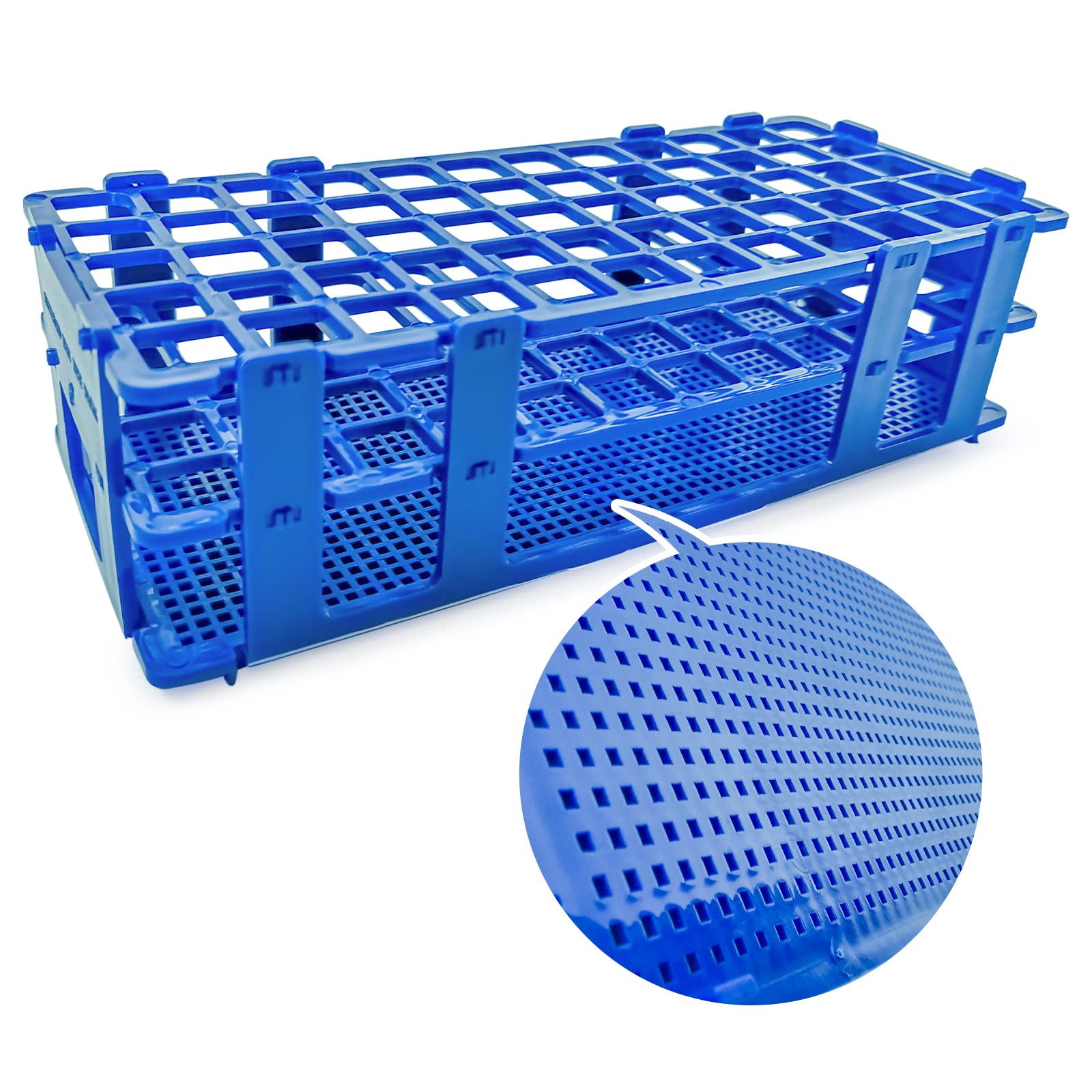 Mua krngcwc 3 Packs Plastic Test Tube Rack, 60 Holes Lab Test Tube Rack ...