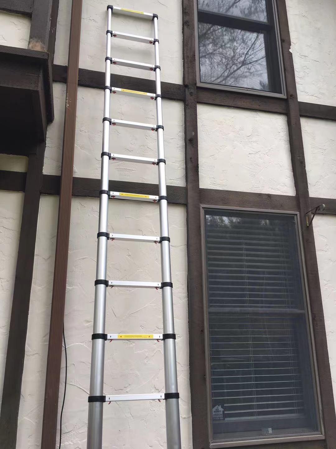 $24/mo - Finance BOWEITI 14.5FT Telescoping Ladder,Telescoping A Frame ...