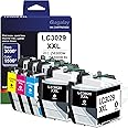 Amazon.com: LC3029XXL Ink Cartridges LC30295PK Super High Yield Compatible for Brother LC3029 ...