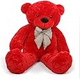 Buy Click4deal Soft Teddy Bear 4 Feet - Red (122 cm) Online at Low ...