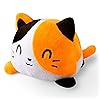 TeeTurtle - The Original Reversible Cat Plushie - Calico - Cute Sensory ...