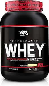 Amazon.com: Optimum Nutrition Performance Whey Protein Powder, Whey ...