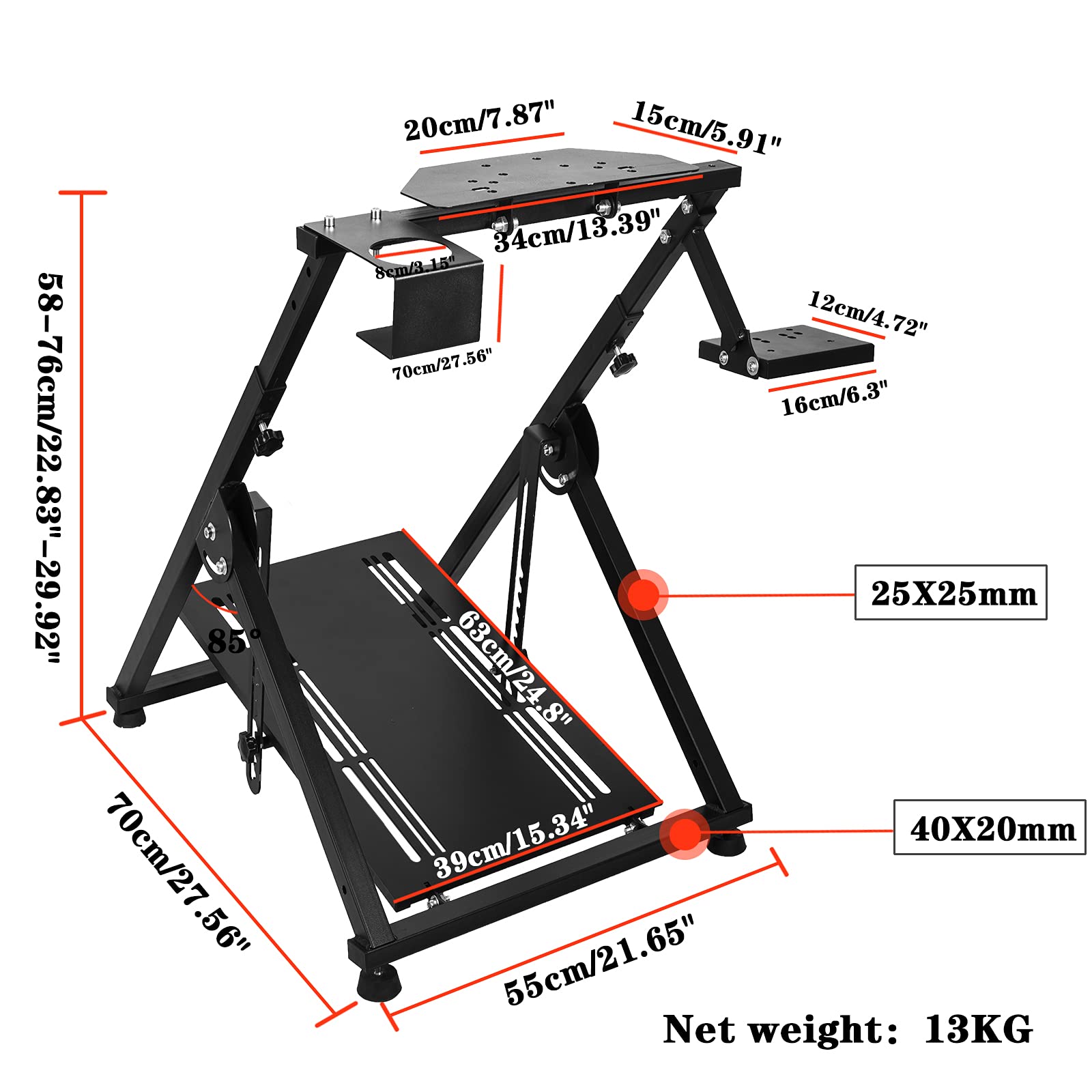 Mua Supllueer Steering Wheel Stand with Seat Slot Fit for LogitechG923 ...
