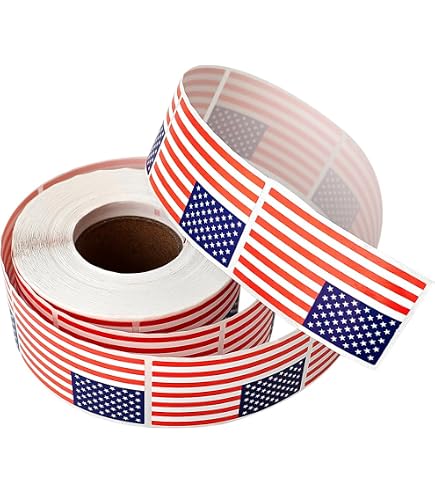 American Flag Stickers Roll Amazon.com : Personalized American Eagle
